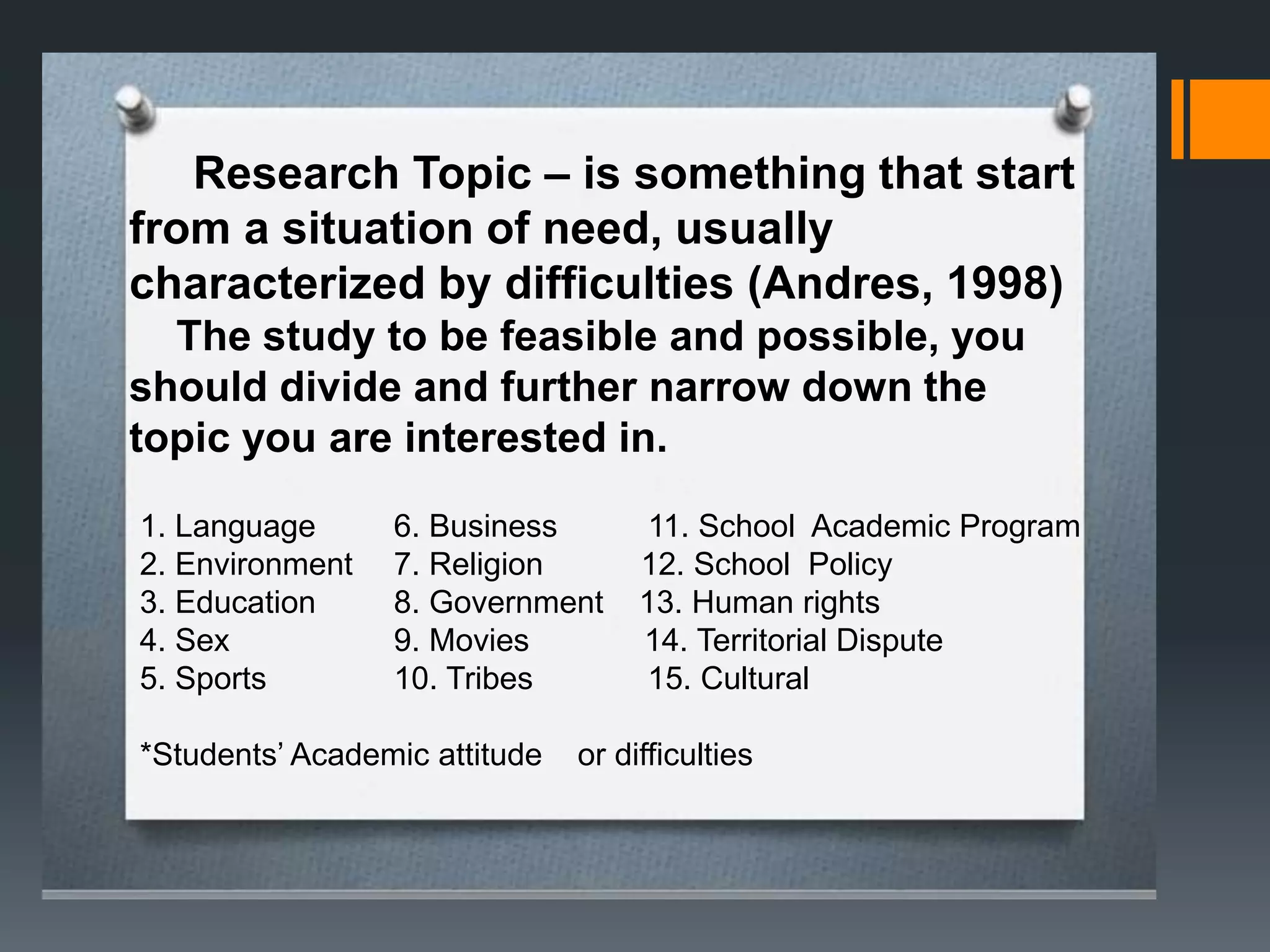 Paano gumawa ng research title | PPTX