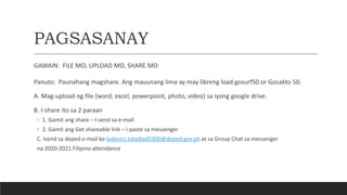 Paano mag upload, download at share sa google drive | PPTX