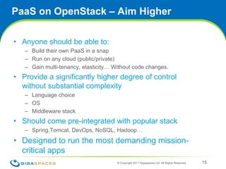 PaaS on Openstack | PPTX