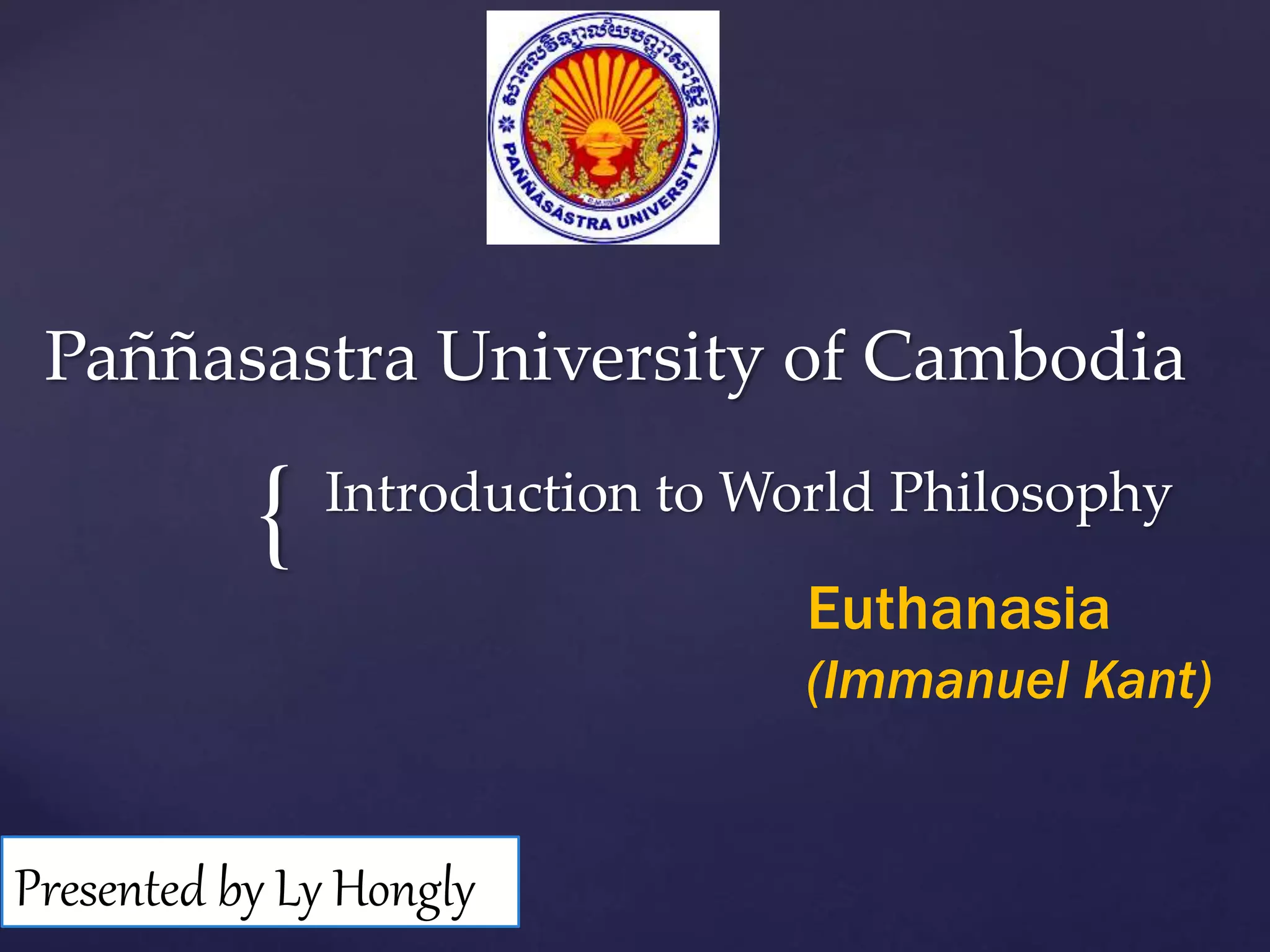 Euthanasia | PPTX