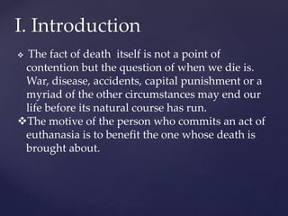 Euthanasia | PPTX