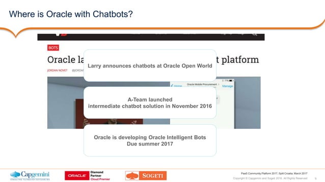 Understanding Conversations Within Chatbots Ppt