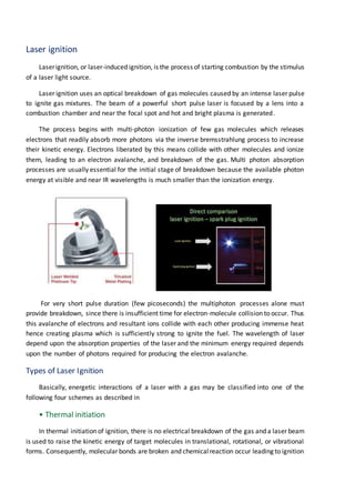 Laser Ignition System (LIS) | PDF