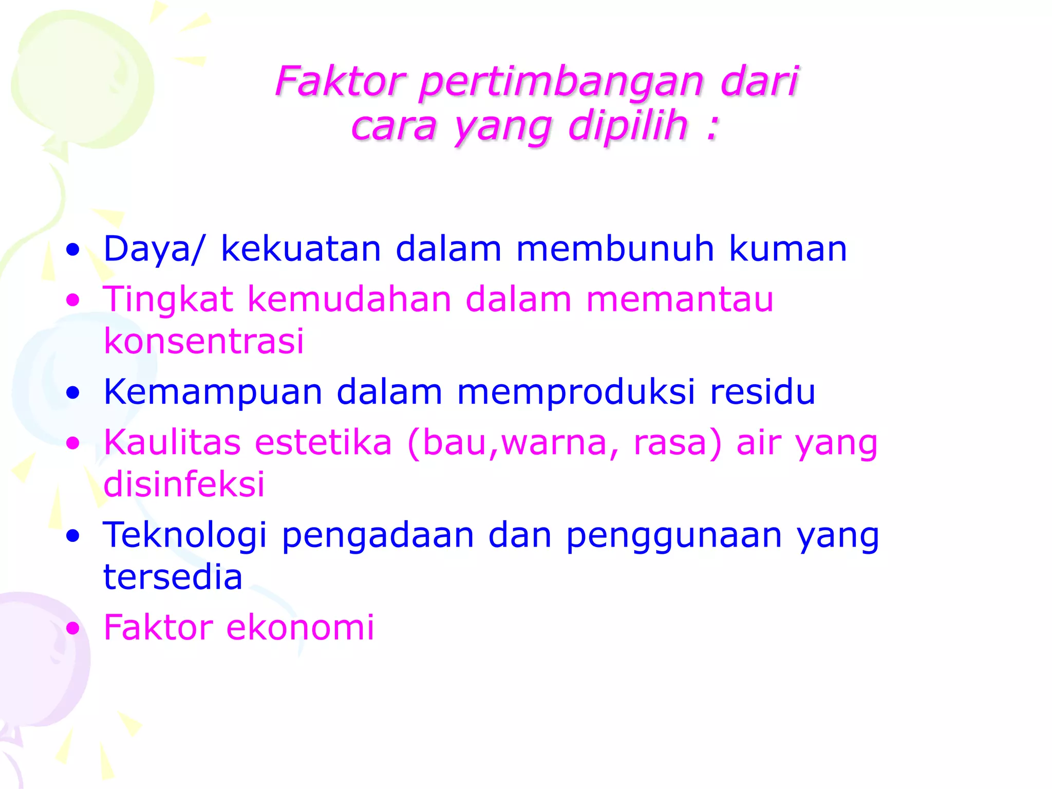 Penyediaan Air Bersih | PPT