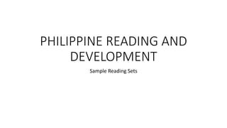 Reading Comprehension Developer | PPTX