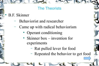 Behaviorism | PPT