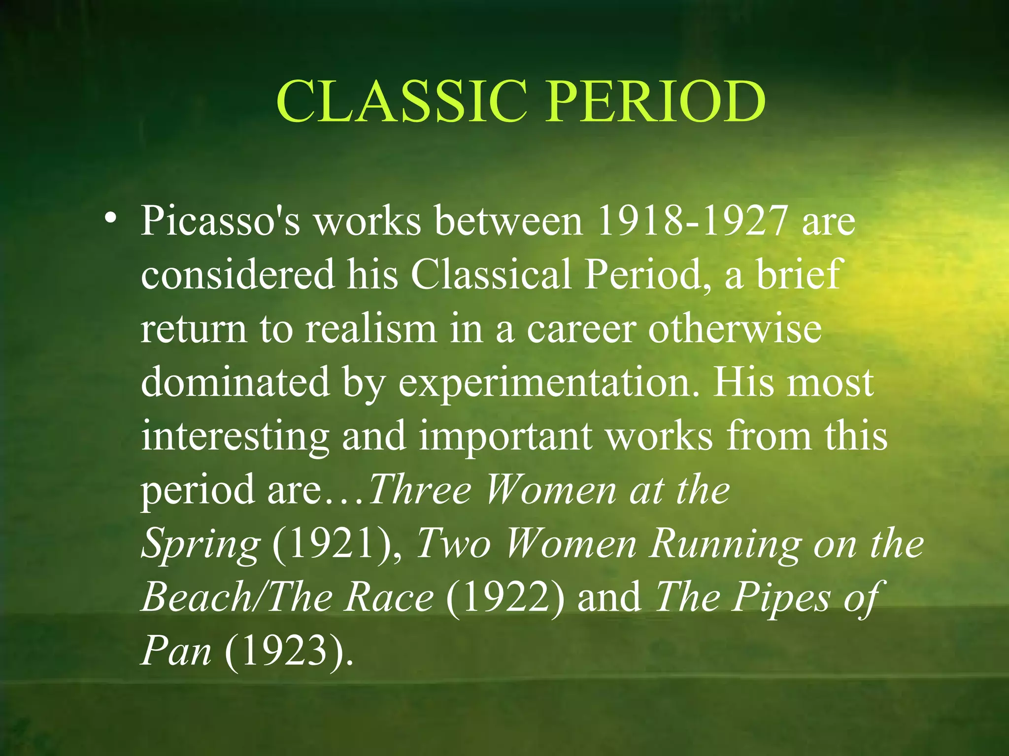 Pablo picasso | PPT