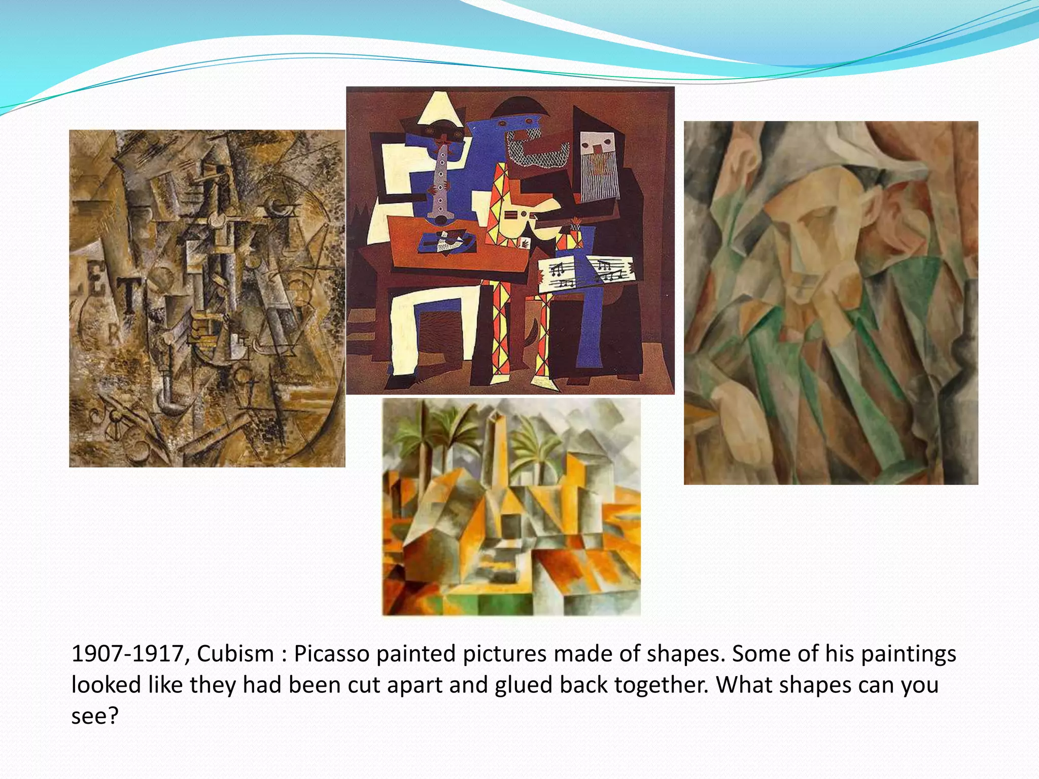 Pablo Picasso for Kindergarten | PPTX