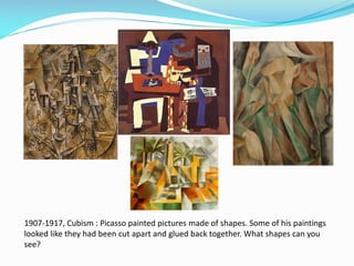 Pablo Picasso for Kindergarten | PPTX