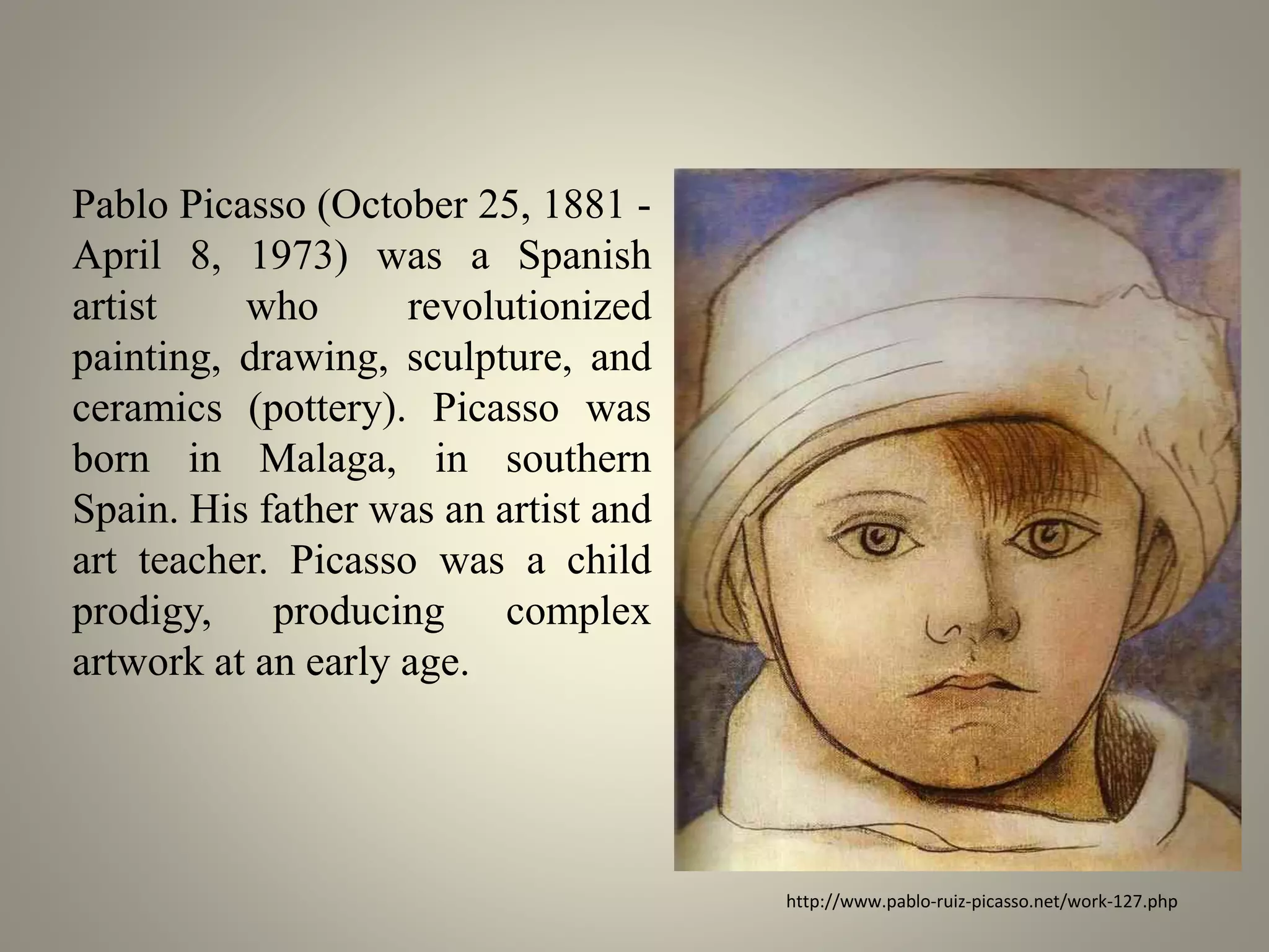 Pablo picasso | PPTX