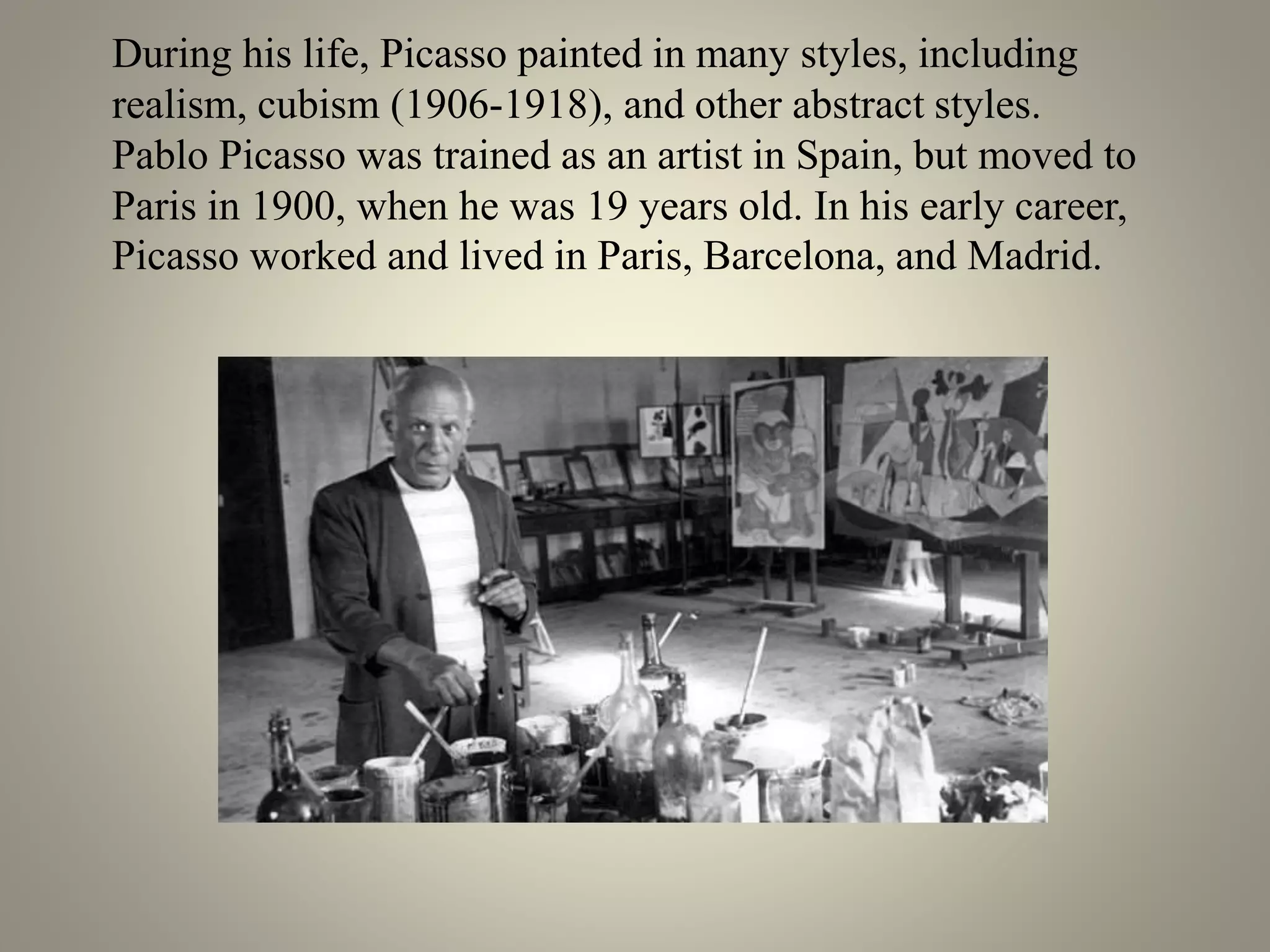 Pablo picasso | PPTX