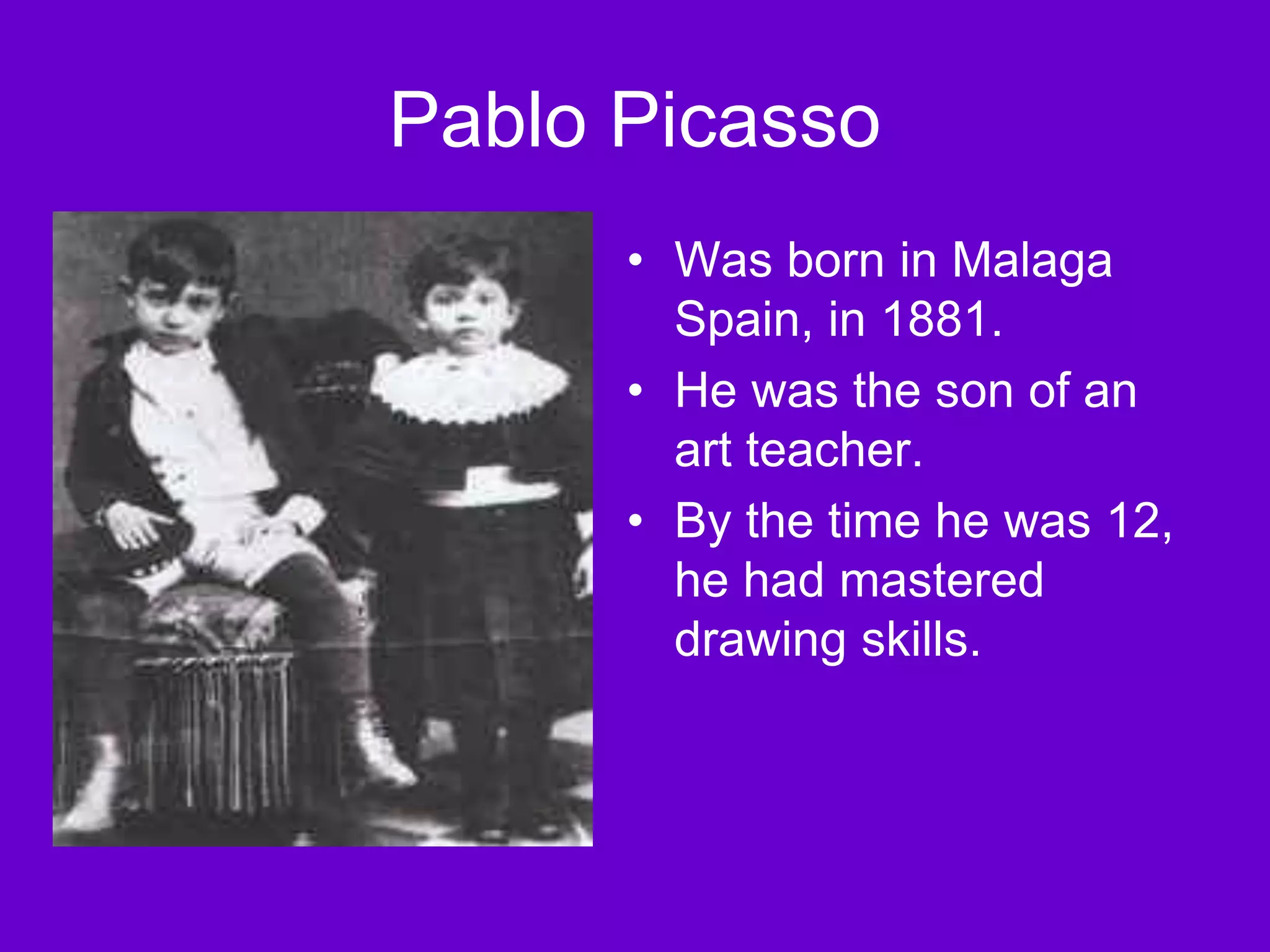 Pablo picasso Power point | PPT