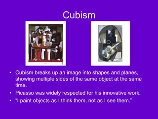 Pablo picasso Power point | PPT | Painting | Arts and Crafts