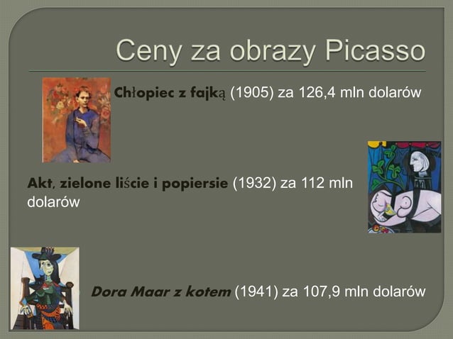 Pablo Picasso | PPT