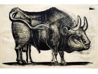 Picasso Bull Drawings