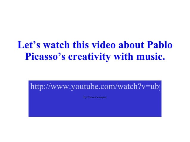 Pablo Picasso | PPT