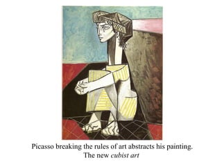 Pablo picasso abstract | PPT