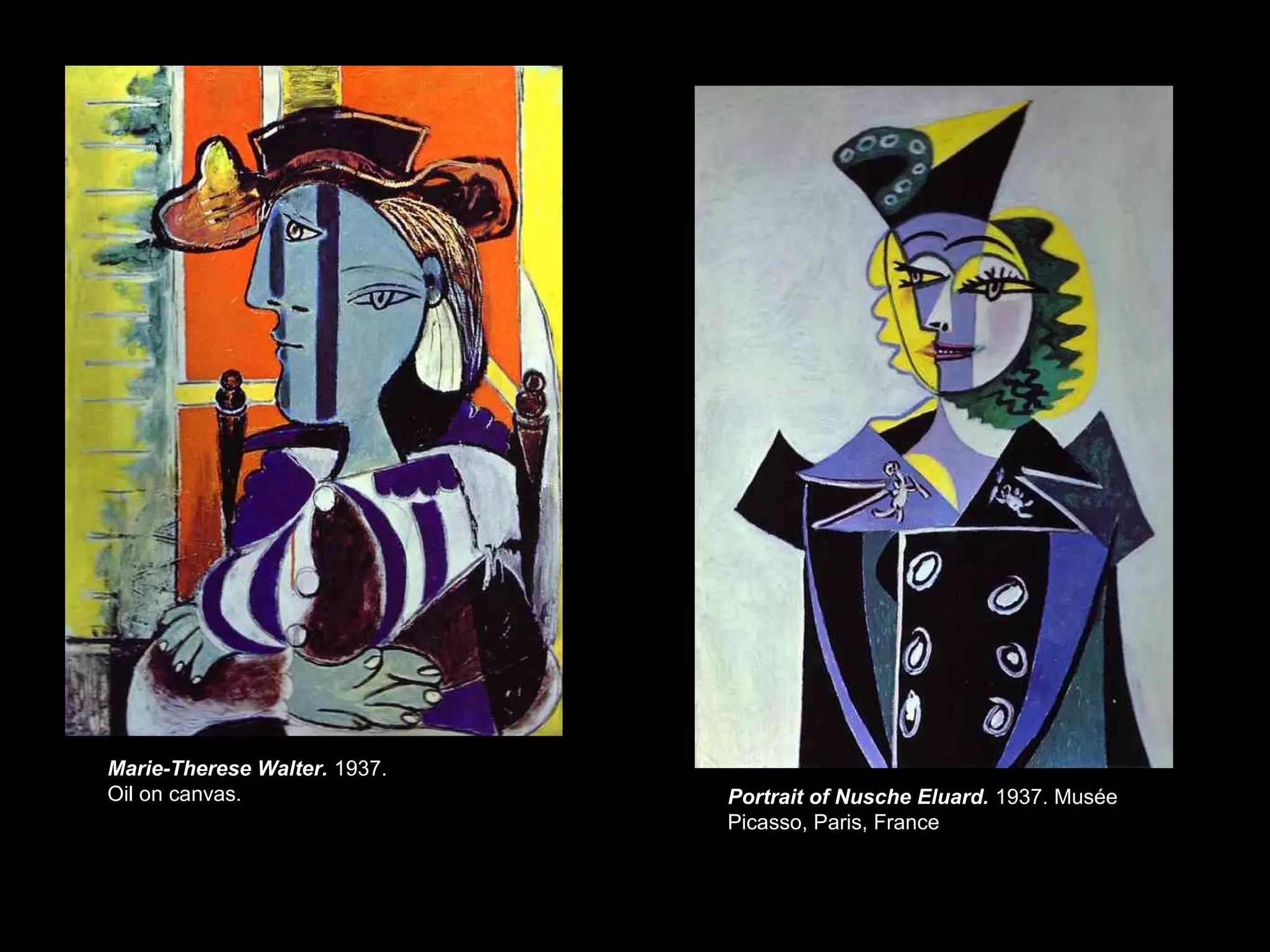Pablo picasso autorretrato e retrato | PPT