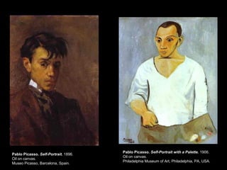 Pablo picasso autorretrato e retrato | PPT