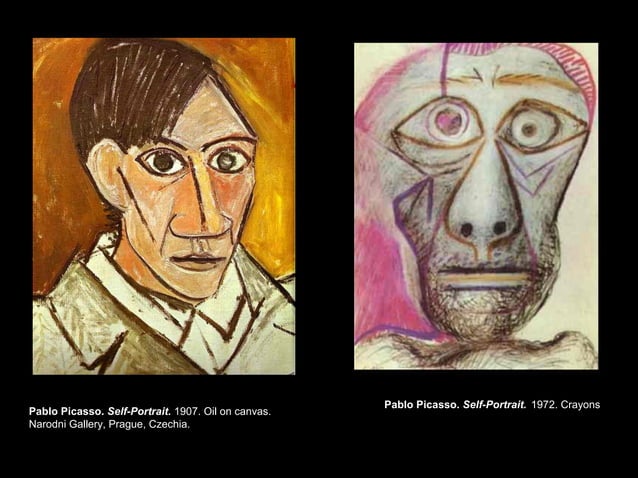Pablo picasso autorretrato e retrato | PPT