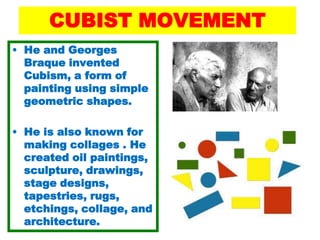 Pablo Picasso for kids | PPT