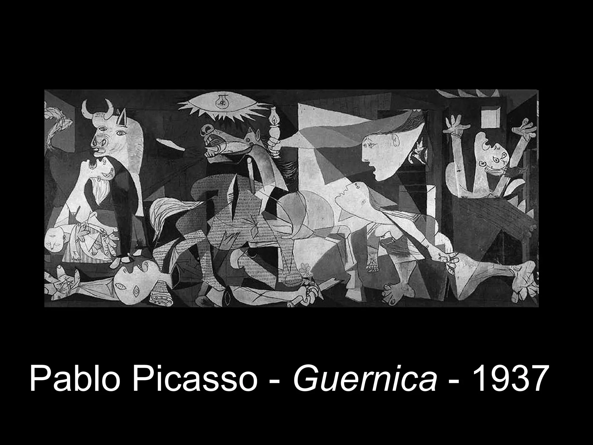 Pablo Picasso Guernica 1937 | PPT