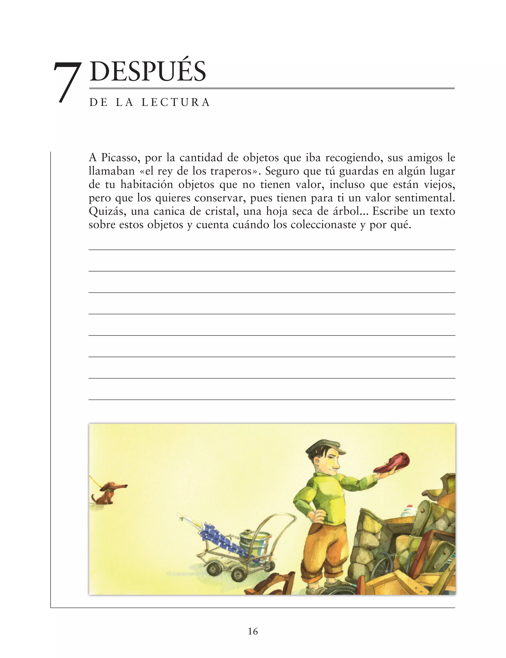 Pablo picasso y el cubismo lectura y actividades | PDF | Arts and ...