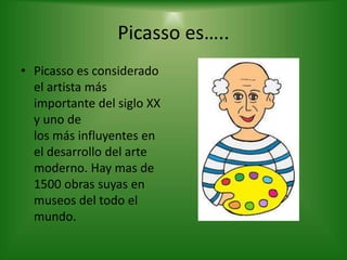 Pablo Ruiz Picasso- Power Point (Español) 1º Primaria | PPTX