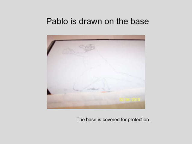 Pablo Sandoval hand painted mini-homeplate by Angie Villegas | PPT