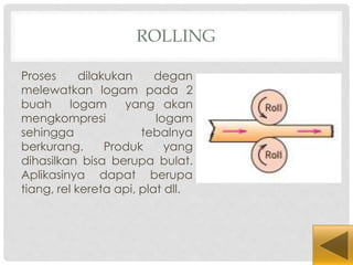 Pabrikasi logam | PPTX