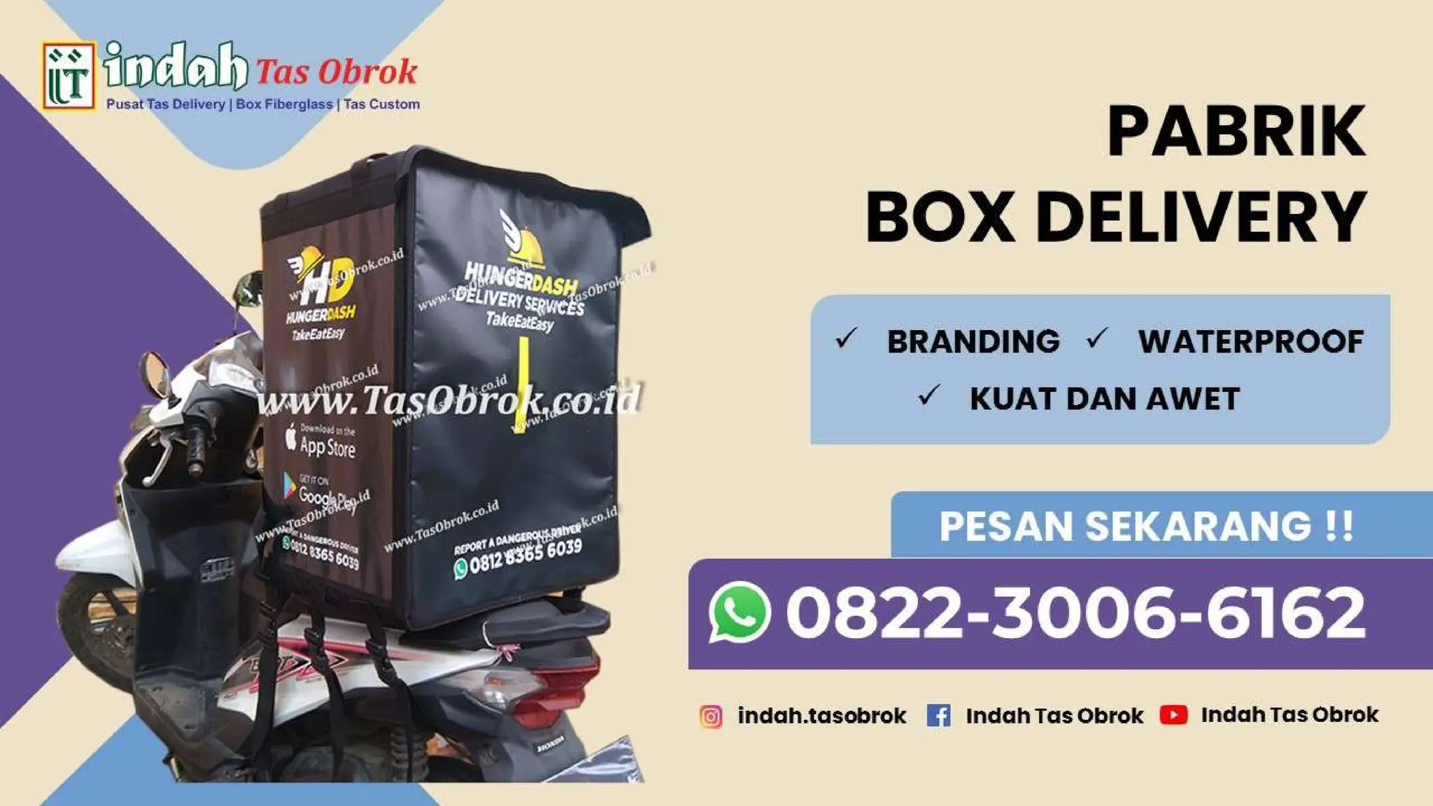 WA/TELP : 0822-3006-6162, Toko Box Delivery Restoran Bebek, Toko Box ...