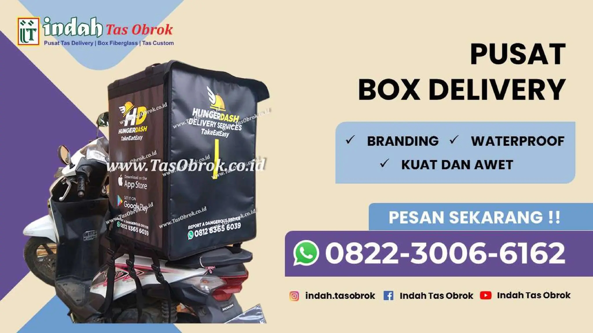 WA/TELP : 0822-3006-6162, Toko Box Delivery Restoran Ayam, Toko Box ...
