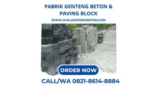 Pabrik Jalan Paving | PPTX
