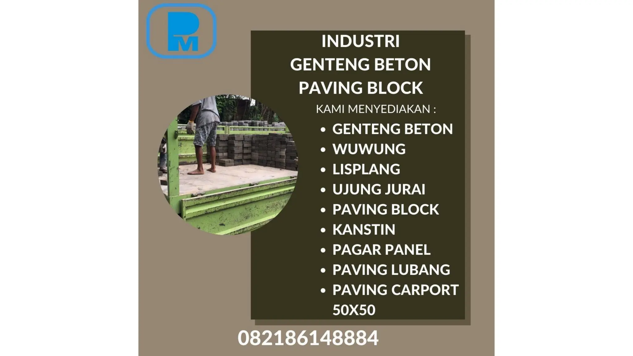 Pabrik paving block hitam Blimbing | PPT