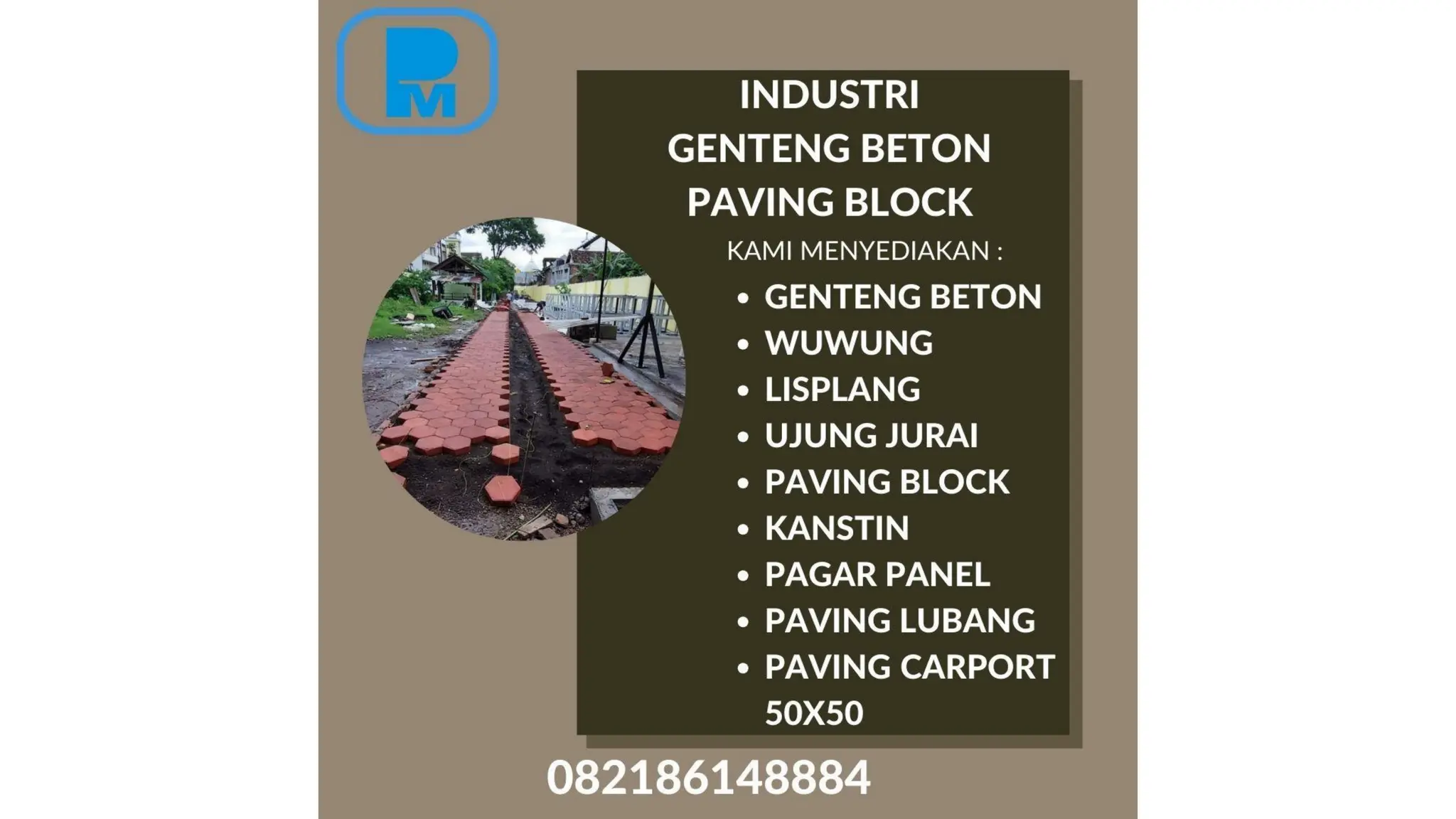 Pabrik paving block hitam Blimbing | PPT