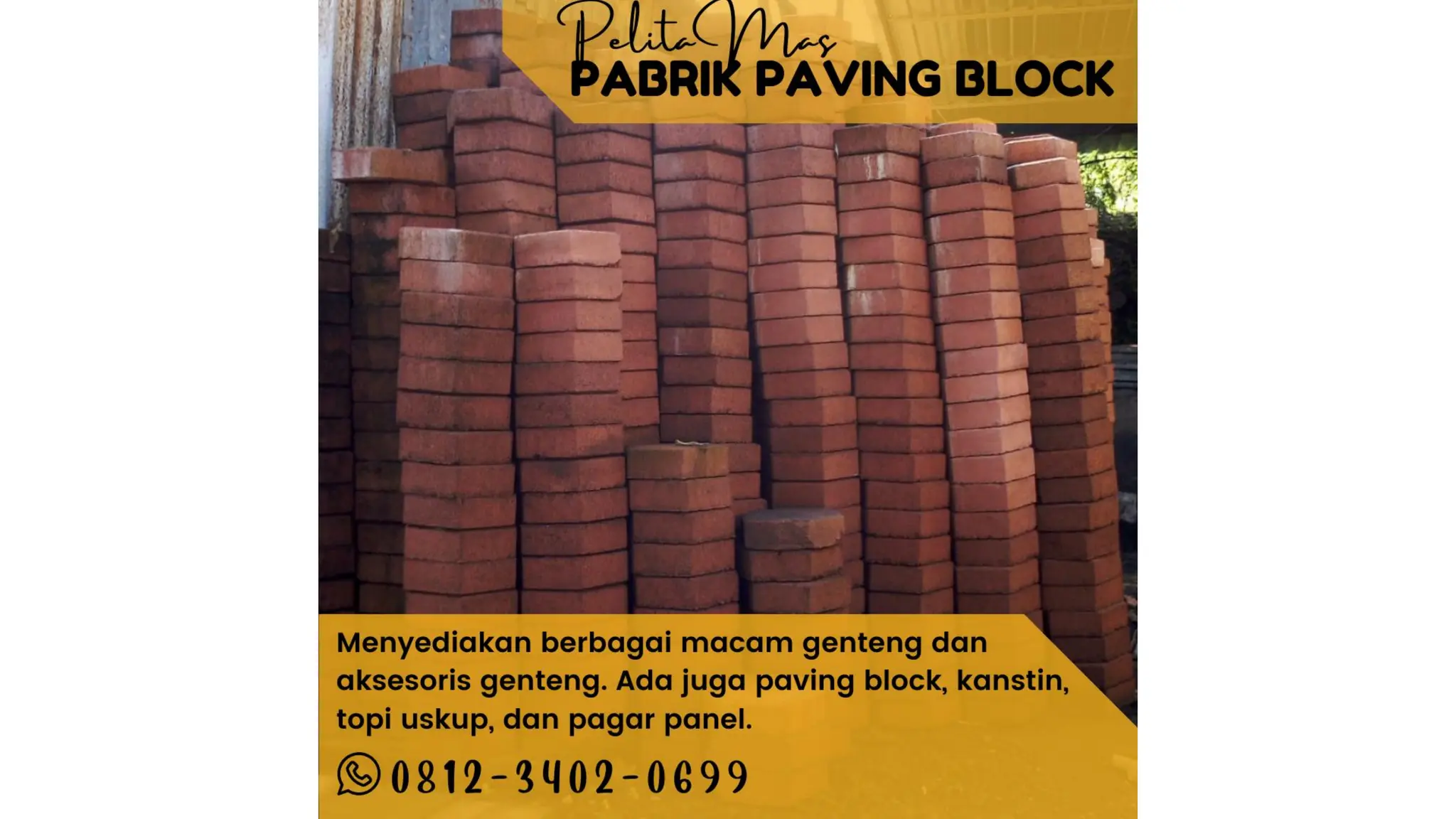 Pabrik paving block tiga dimensi Malang | PPT