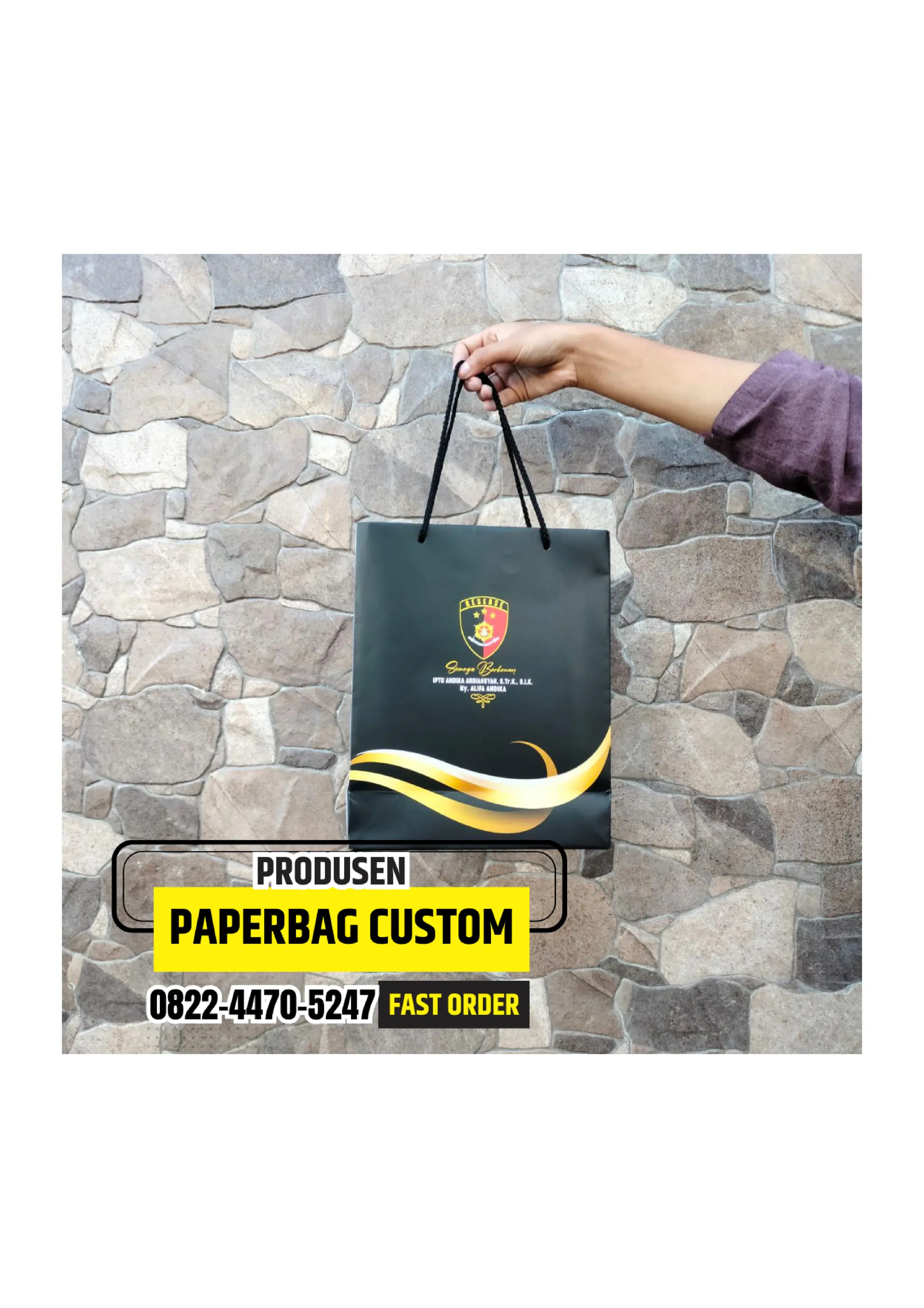 PROSES CEPAT, HUB 0822-4470-5247 | Pembuat Paper Bag Pakaian Malang | PDF