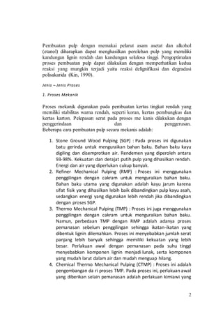 Pabrik pulp | DOCX
