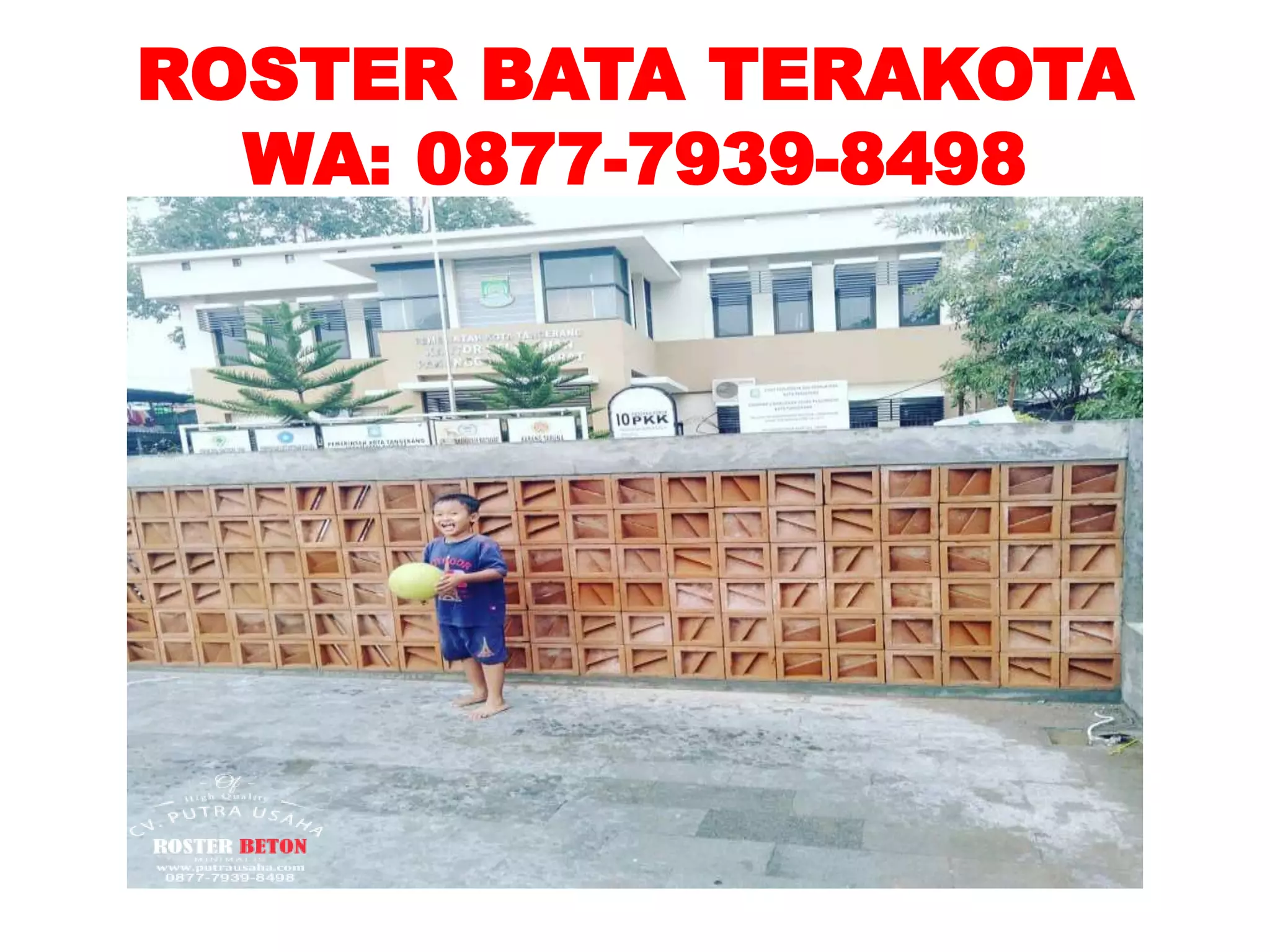 Pabrik roster beton roster bata terakota di Sumedang 7779398498 cv ...