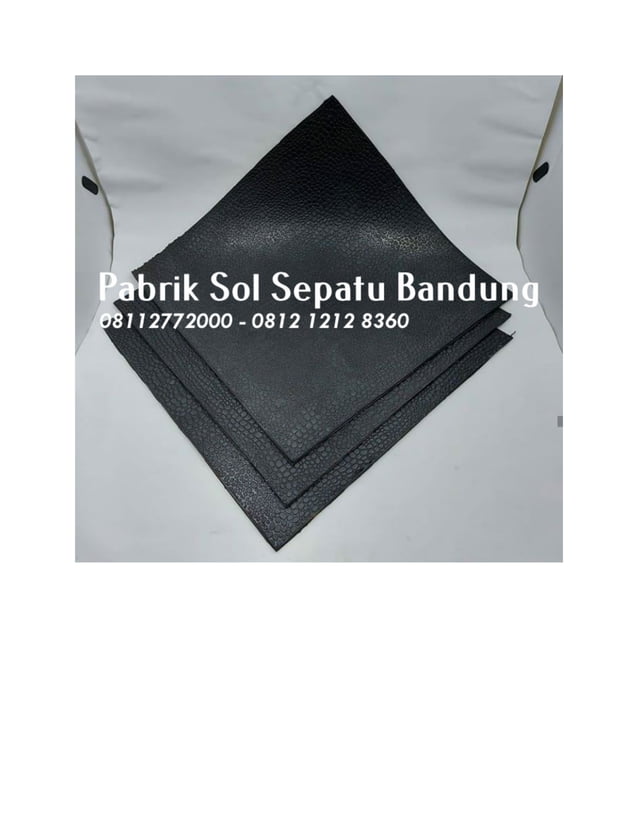 Daftar Pabrik Sol Sepatu di Bandung | PDF | Free Download
