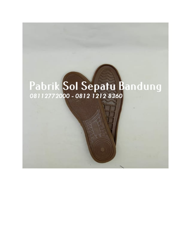 Daftar Pabrik Sol Sepatu di Bandung | PDF