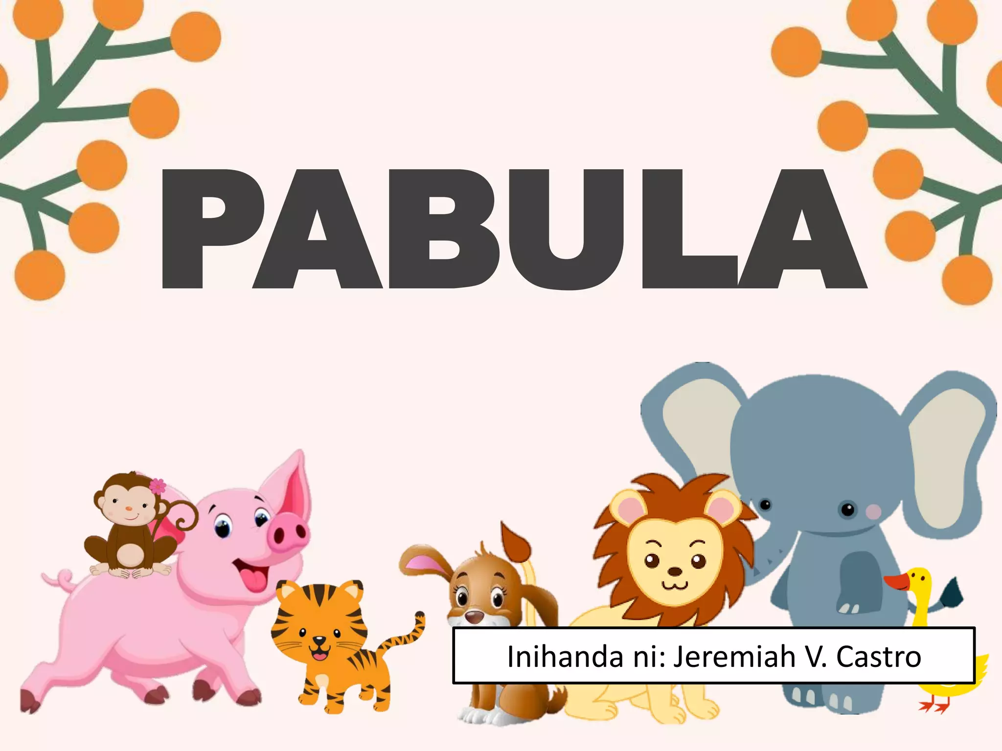 Pabula | PDF