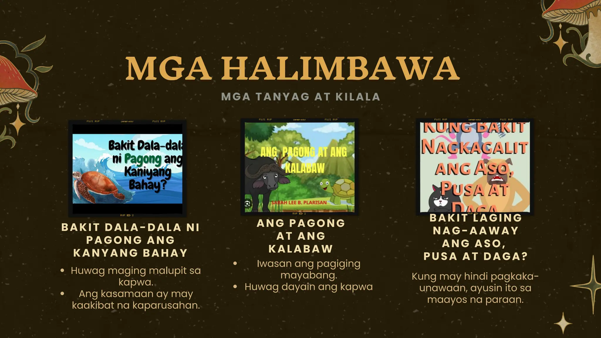 Pabula, Mga Elemento , History , Mga Halimbawa | PDF
