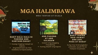 Pabula, Mga Elemento , History , Mga Halimbawa | PDF