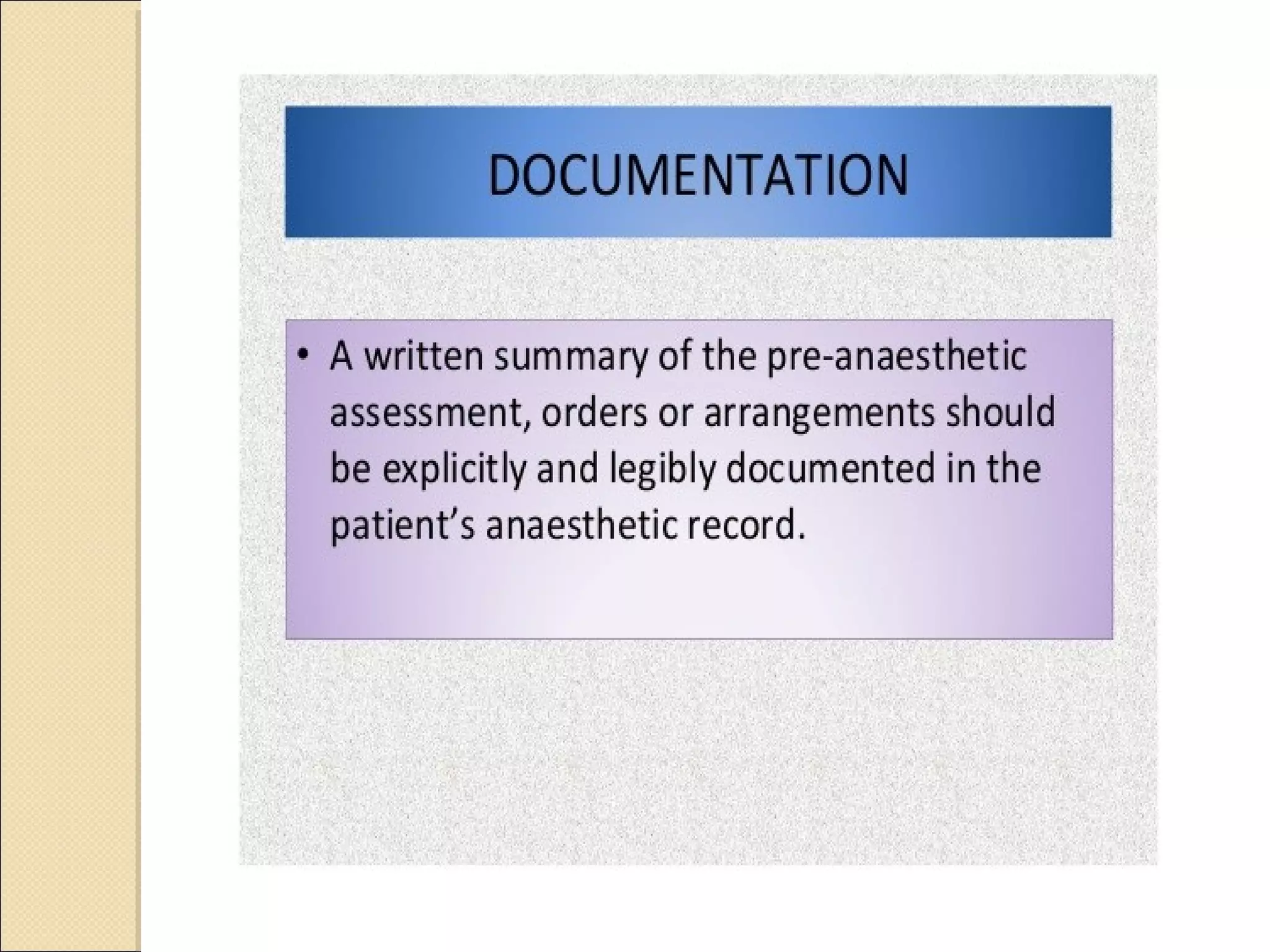 Pre operative assessment / PAC | PPT