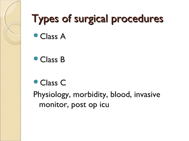Pre operative assessment / PAC | PPT