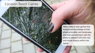 Designing for the Dichotomy of Immersion in Location Based Games | PPT