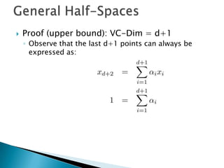 PAC Learning and The VC Dimension | PPTX