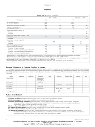 P001 | PDF | Cancer | Diseases and Conditions