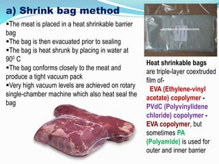 Pacakaging of flesh foods | PPT